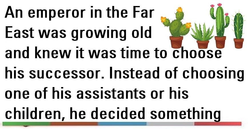 Moral Story ‣ The Emperor's Seed | Satibal