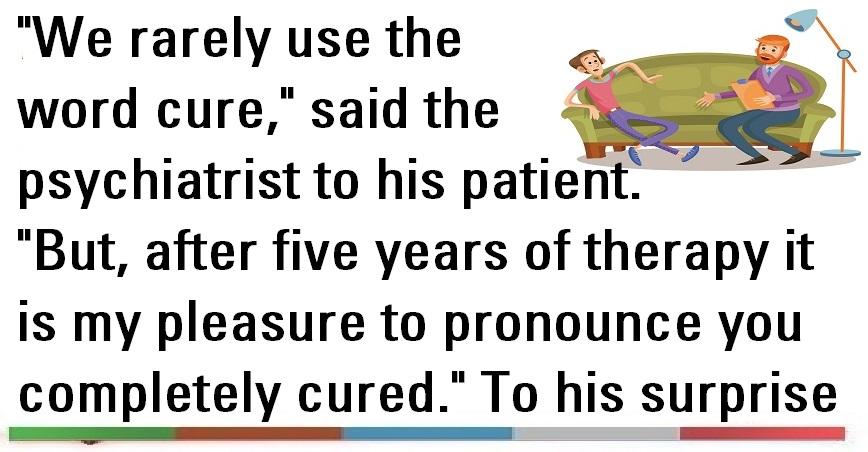 Funny Joke ‣ Cured | Satibal