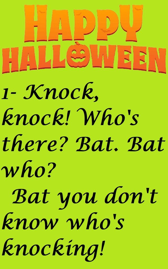 17 Funny Halloween knock-knock Jokes For Kids And Adults | Satibal