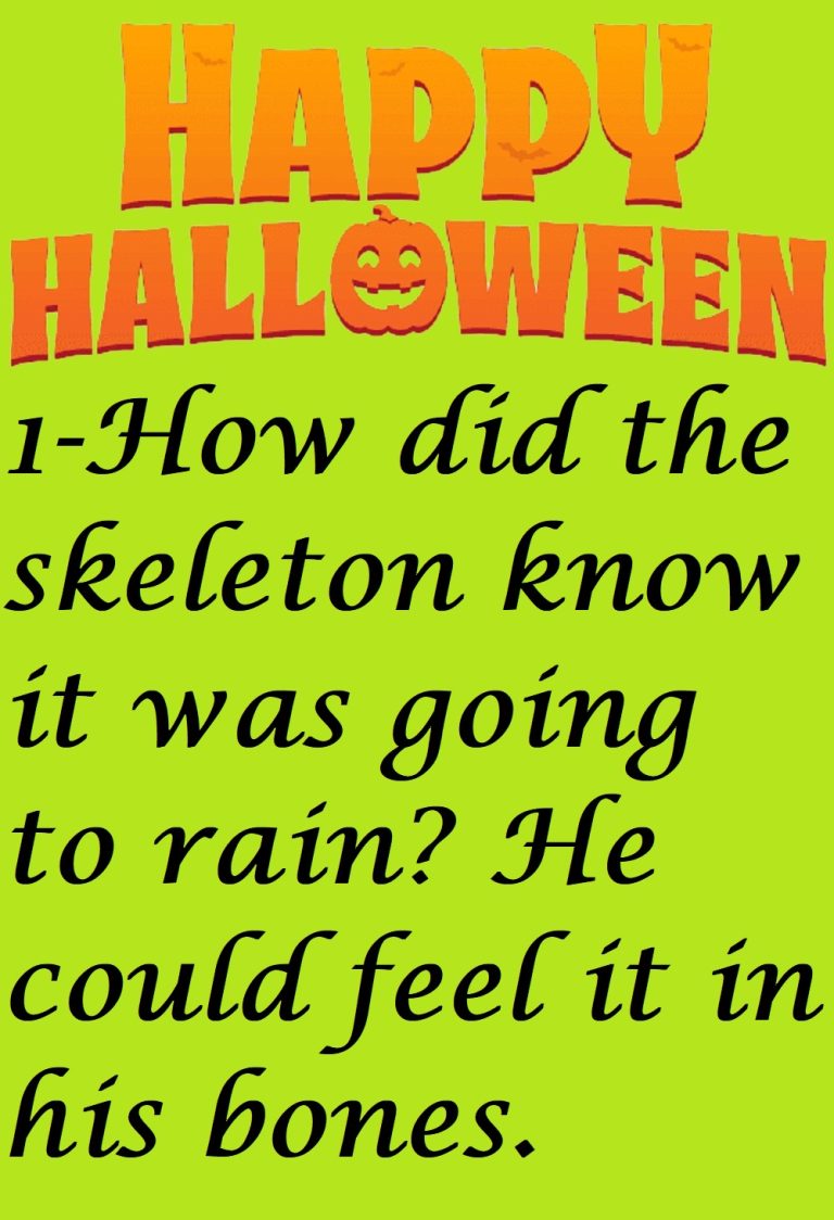 13 Funny Skeleton Jokes For Halloween | Satibal