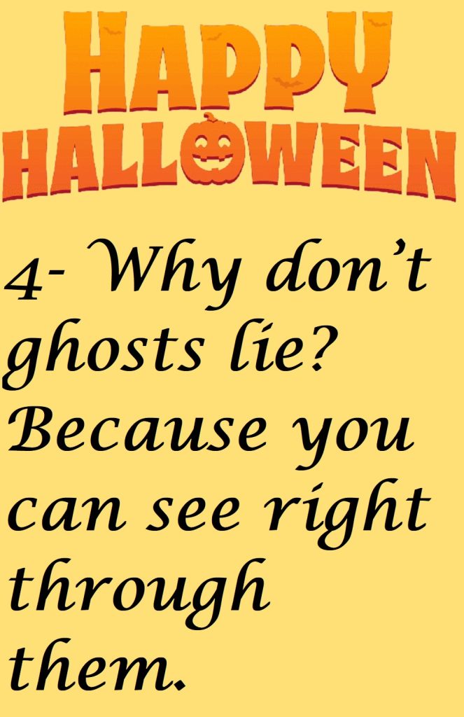 17 Funny Halloween Ghost Jokes For Kids And Adults | Satibal