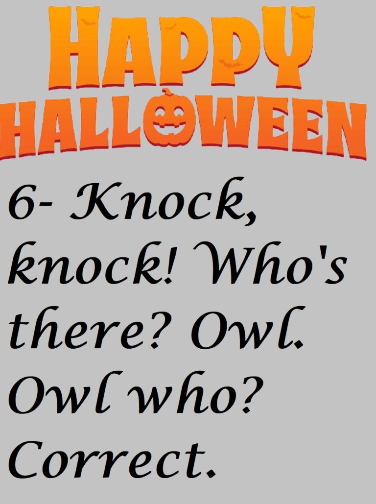 17 Funny Halloween knock-knock Jokes For Kids And Adults | Satibal