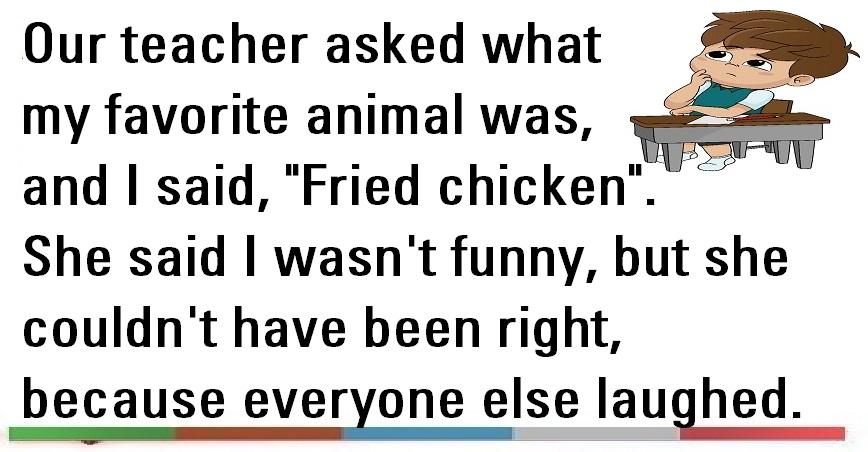 Funny Joke ‣ Favorite Animal | Satibal