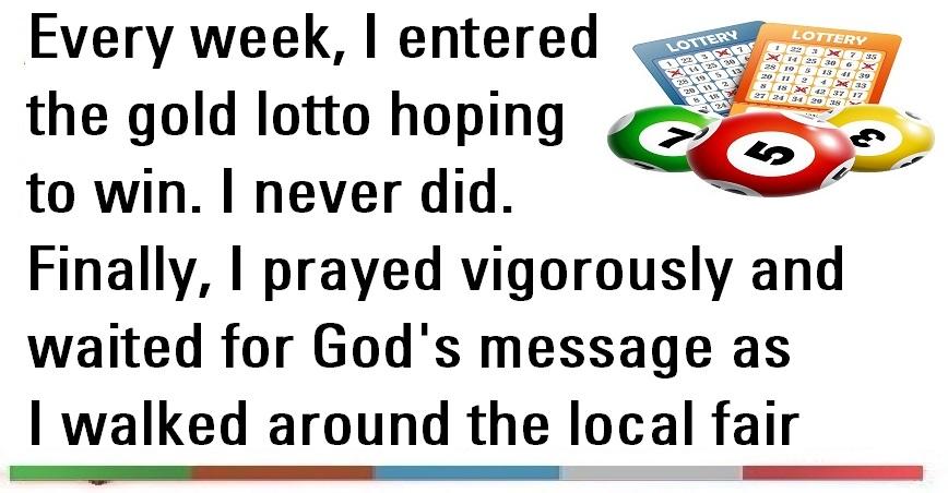 Funny Joke ‣ Lottery | Satibal