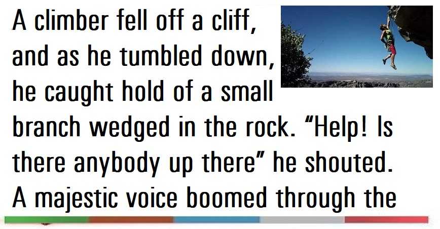 Funny Joke ‣ Help Me Please! | Satibal