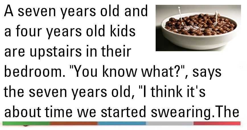 Funny Joke ‣ Kids And Coco Pops | Satibal