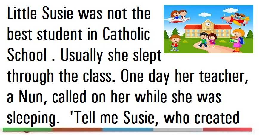 Funny Joke ‣ Little Susie | Satibal