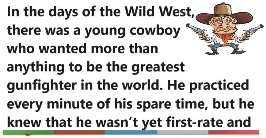 Funny Joke ‣ Upcoming World's Best Gunfighter | Satibal